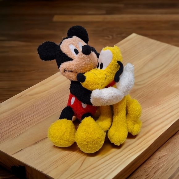 Disney | Toys | Vintage 20 Disney Fisher Price Mickey Holding Pluto 10 ...